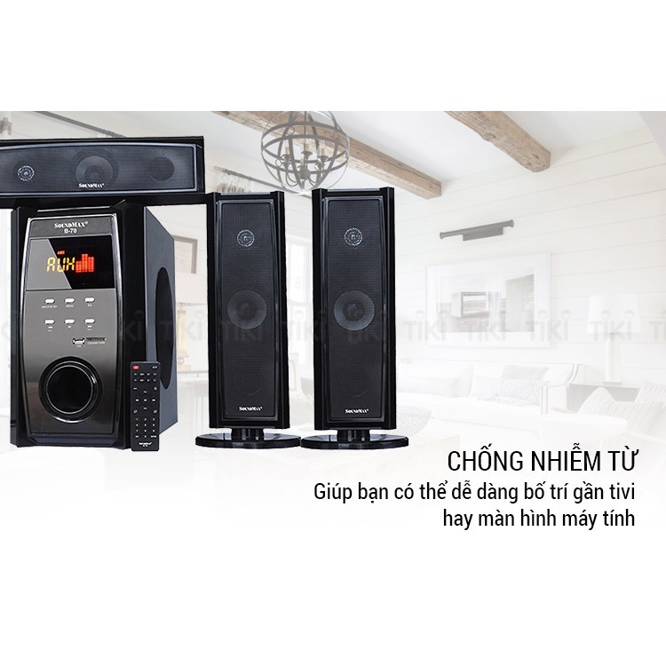 Dàn Âm Thanh Soundmax B70/5.1 - Hàng Chính Hãng | Shopee Việt Nam