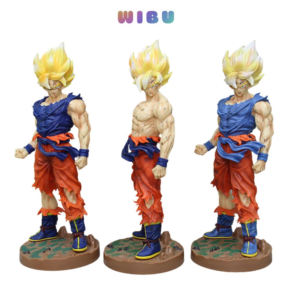 Mô Hình DragonBall Mô hình Goku chiến đấu dáng đứng siêu ngầu . Cao ...