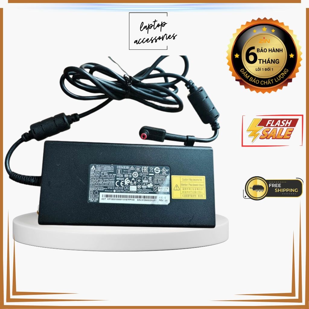 Sạc Acer Gaming Nitro 5 19V - 7.1A 135W _ 9.23a 180w Cho Acer Aspire Nitro V15, Predator, VX VX5 ...