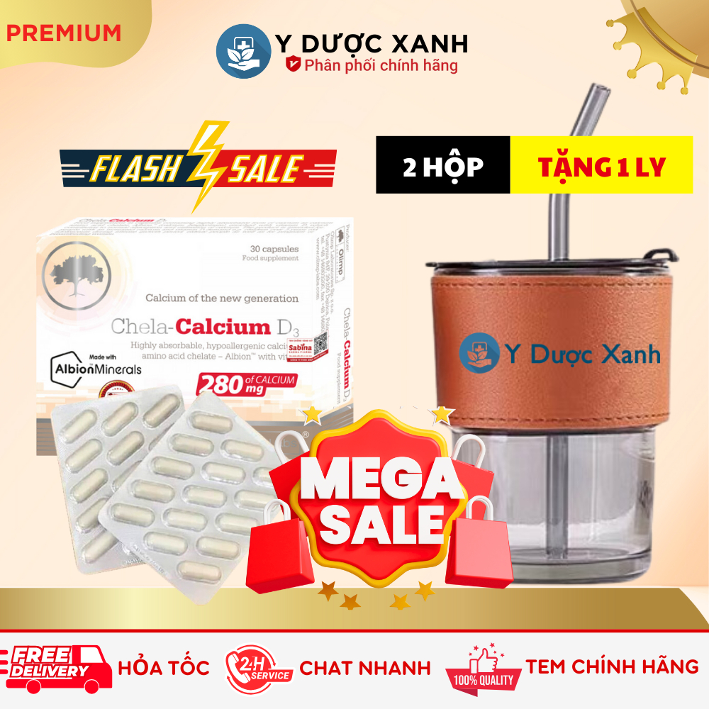 Mua [Chính Hãng] Canxi CHELA CALCIUM D3 30 viên, Bổ sung canxi cho bầu ...