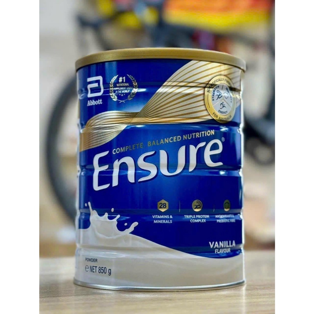 Sữa bột Ensure 850gr Úc [Date 2026] | Shopee Việt Nam