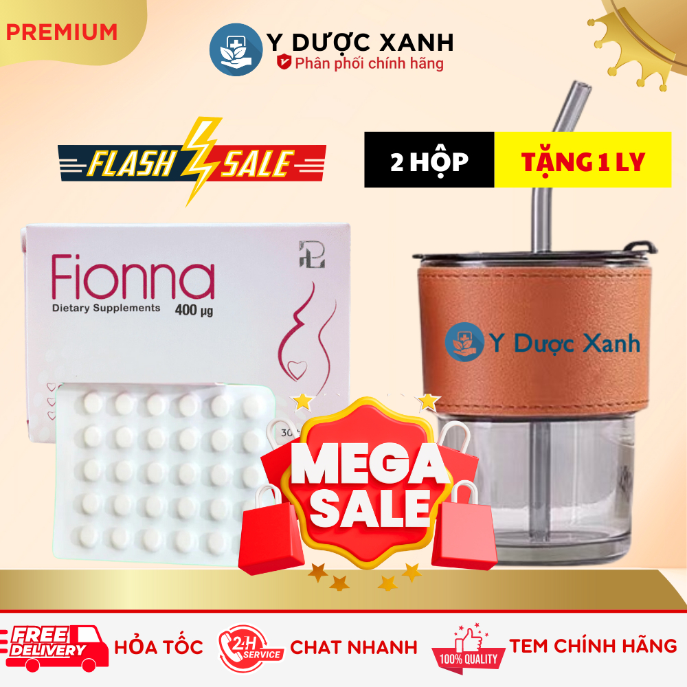 Mua [Chính Hãng] FIONNA 30 viên, Bổ sung Acid Folic cho phụ nữ - Y Dược ...