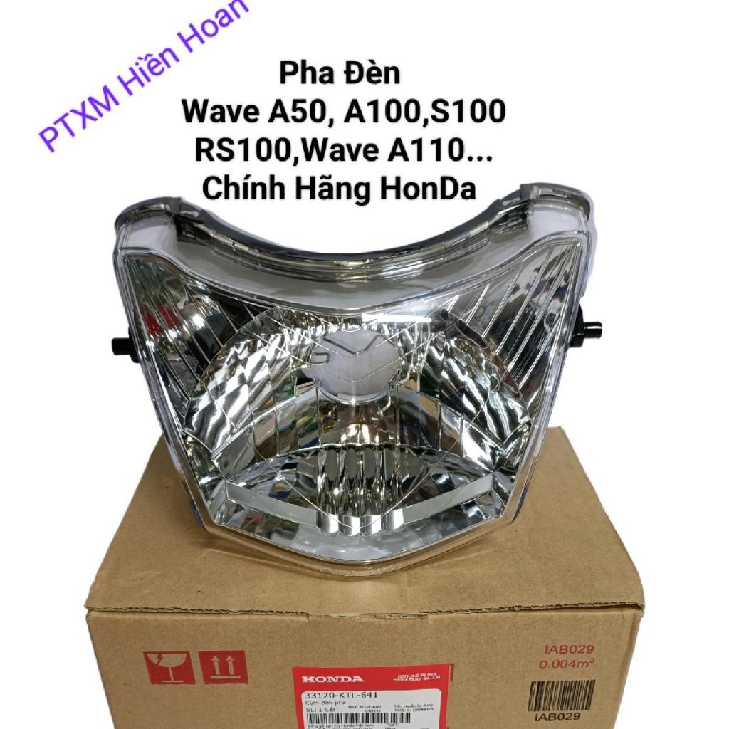 Pha đèn Wave A100,S100,RS100,WA110 (2017-2024) chính hãng HonDa ...