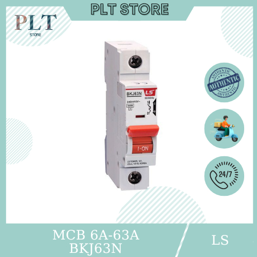 Cầu dao tự động (Aptomat) , CB tép, MCB LS BKN 1P 6A -> 63A dòng cắt 6kA | Shopee Việt Nam