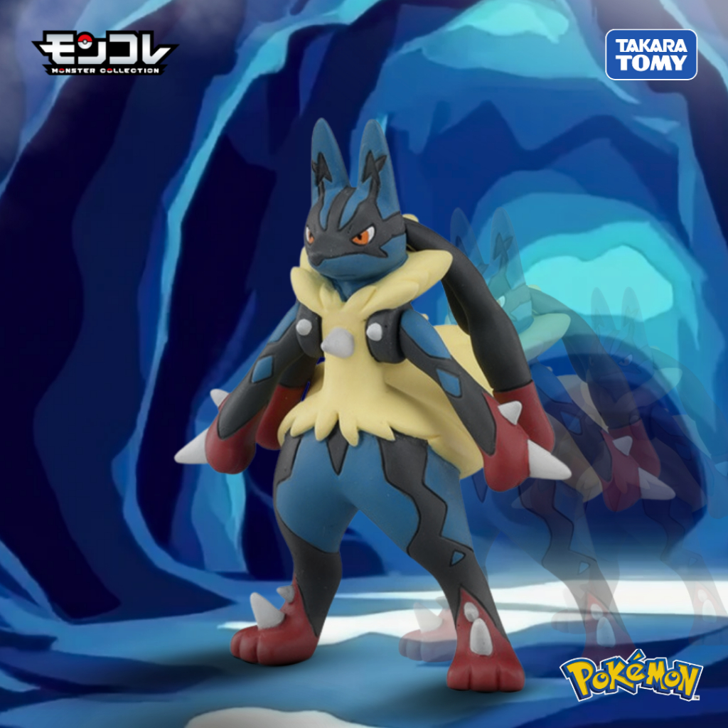 Mô hình Pokemon Moncolle EX MS-52 Mega Lucario 912095 Fullbox Chính ...