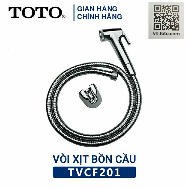 Vòi Xịt Xi Vệ Sinh TOTO TVCF201 Chính hãng Bảo hành 2 năm | Shopee Việt Nam