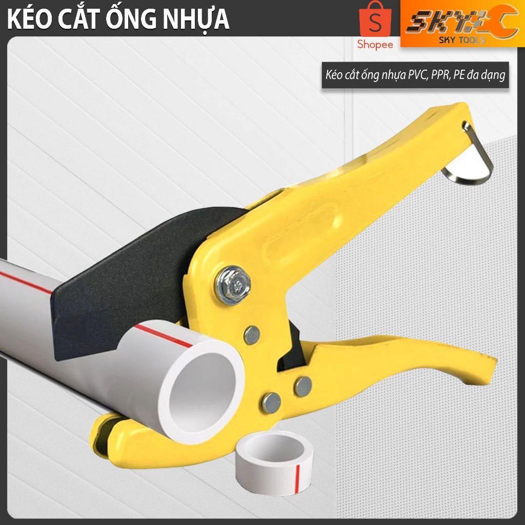 Kéo cắt ống nhựa PVC, PPR, PE đa dạng ETOP 25mm, 32mm, 42mm Kéo cắt ống nước, kìm cắt ống nhựa ...