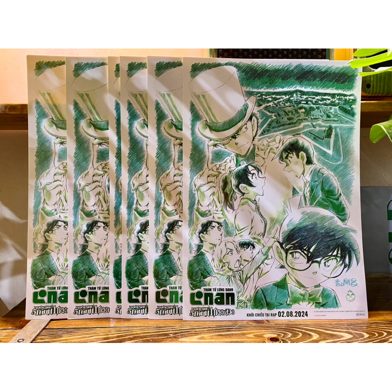 Poster Conan movie 27 | Shopee Việt Nam