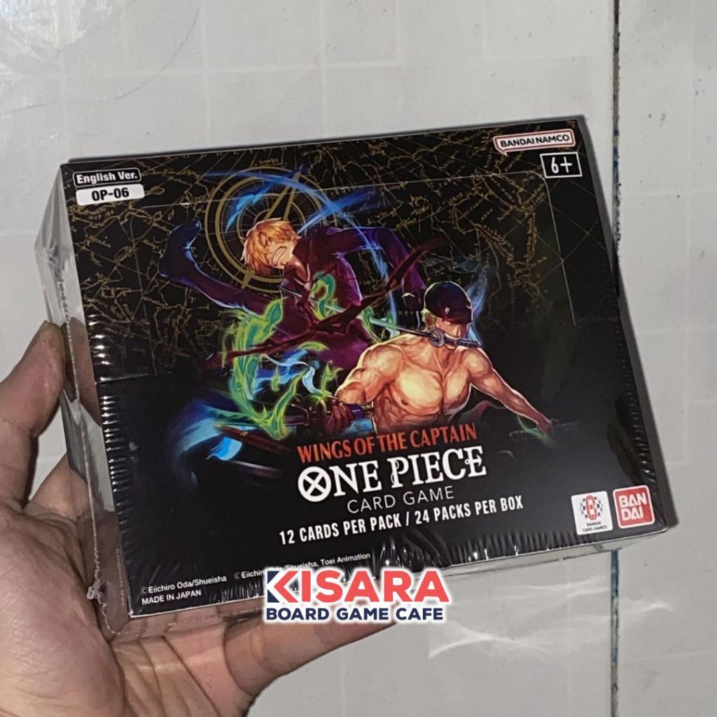 [Chính hãng] 1 Box WINGS OF THE CAPTAIN (OP06 ENG) thẻ bài trò chơi ONE ...