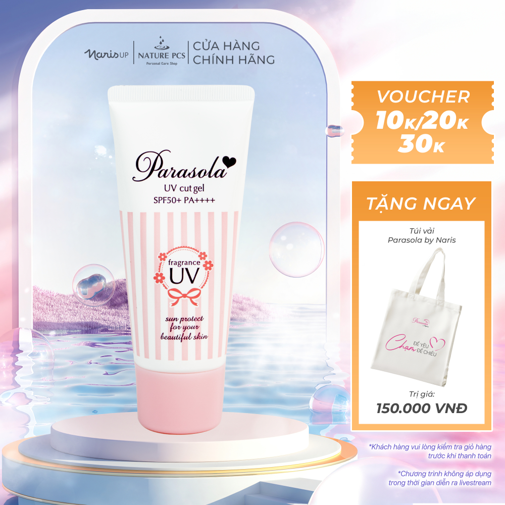 Kem Chống Nắng Dưỡng Trắng Và Bảo Vệ Da Dạng Gel Naris Parasola ...