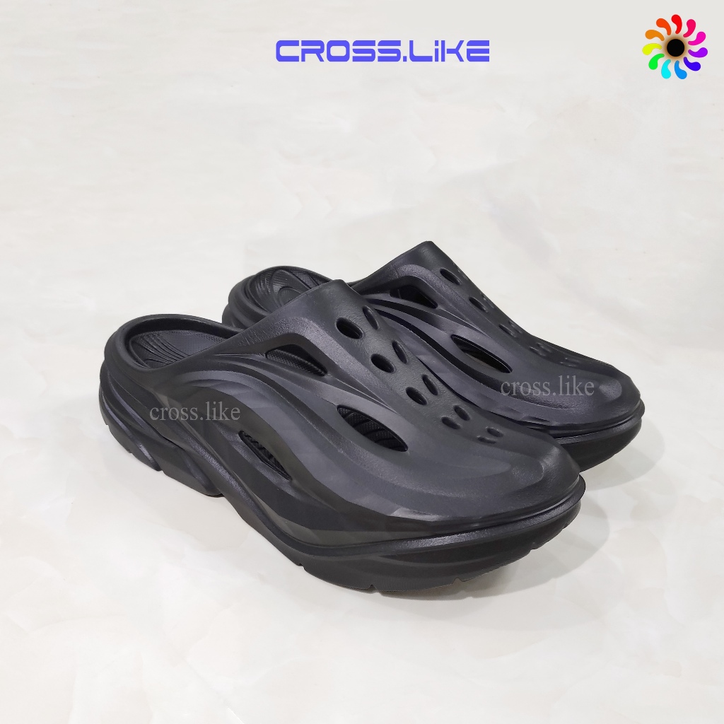 Dép nhựa nam HOKKA ORA RECOVERY MULE, sục nam cá tính, siêu êm, siêu ...