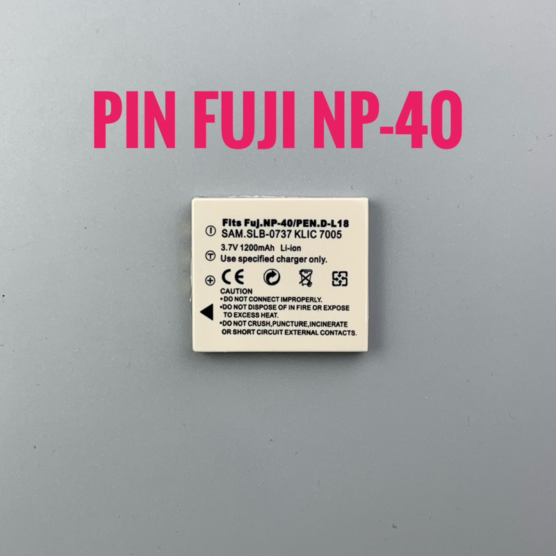 PIN Fuji NP40 | Shopee Việt Nam