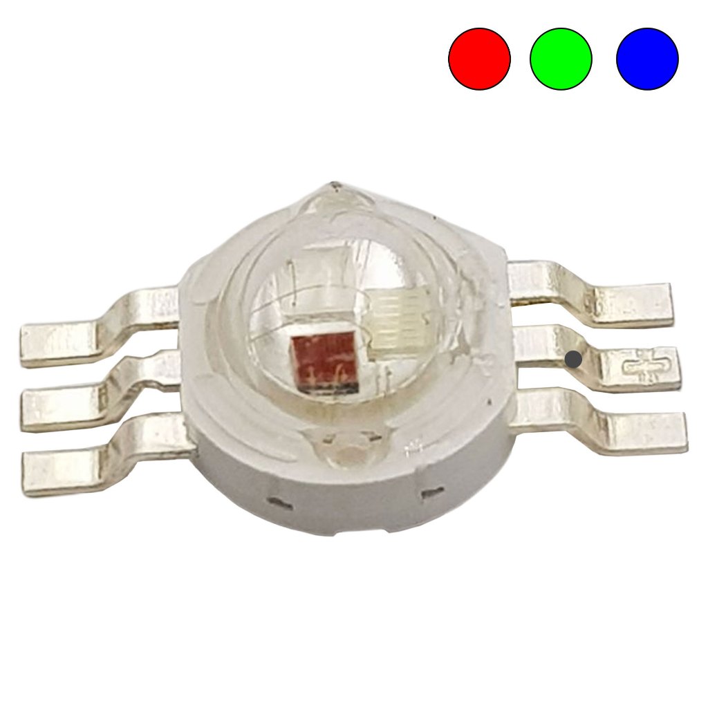 Đèn Led 1W RGB Luxeon Công Suất Cao | Shopee Việt Nam