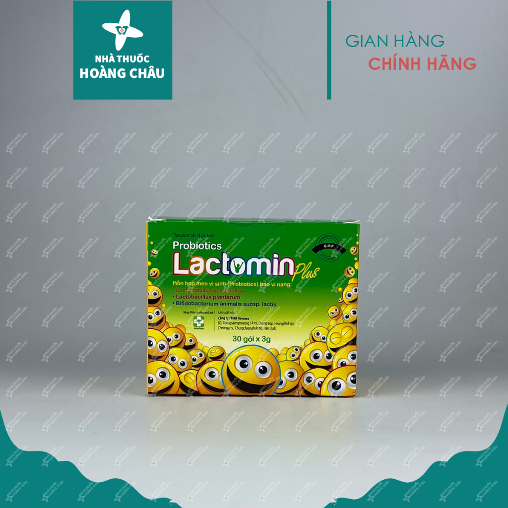Men Vi Sinh LACTOMIN PLUS Giảm Tiêu Chảy, Táo Bón, Cân Bằng Hệ Vi Sinh ...