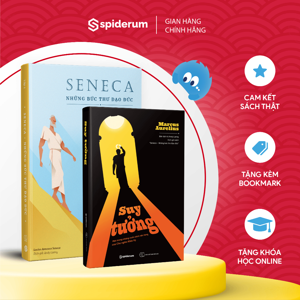 Combo Sách Suy Tưởng và Seneca: Những Bức Thư Đạo Đức - Chủ nghĩa khắc kỷ trong đời sống ...