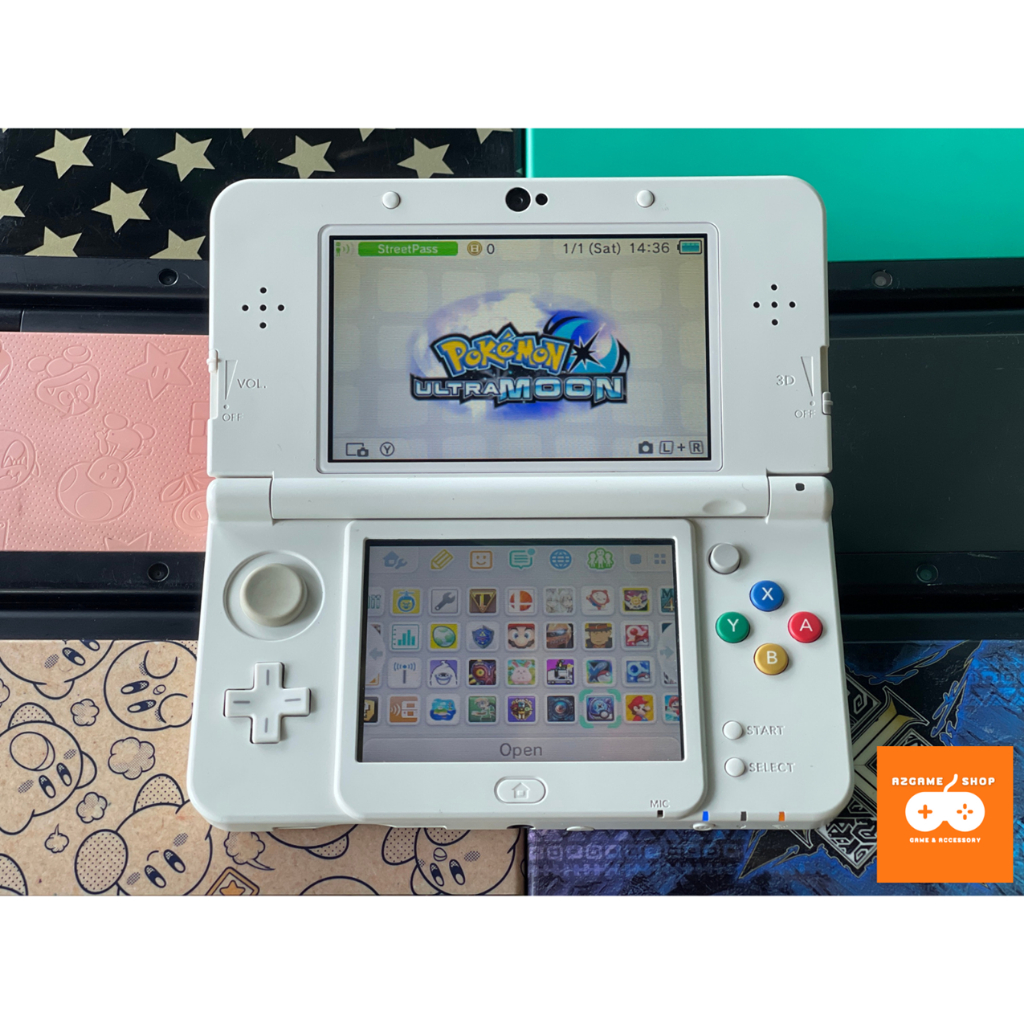 Máy Chơi Game Nintendo New 3DS (Kho 5000 Game 3DS/NDS/GBA/GBC/NES/SNES ...