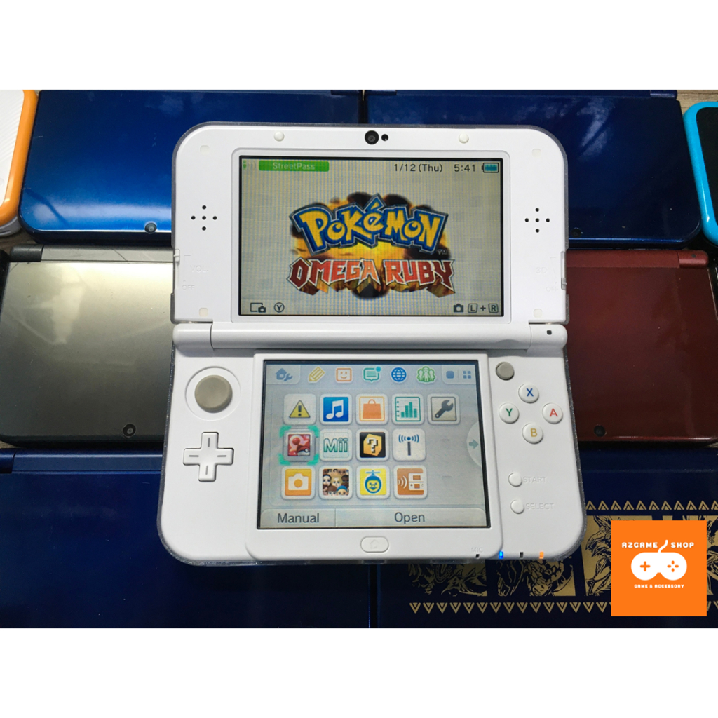 Máy Chơi Game Nintendo New 3DS LL (Kho 5000 Game 3DS/NDS/GBA/GBC/NES/SNES) Đầy Đủ Phụ Kiện ...