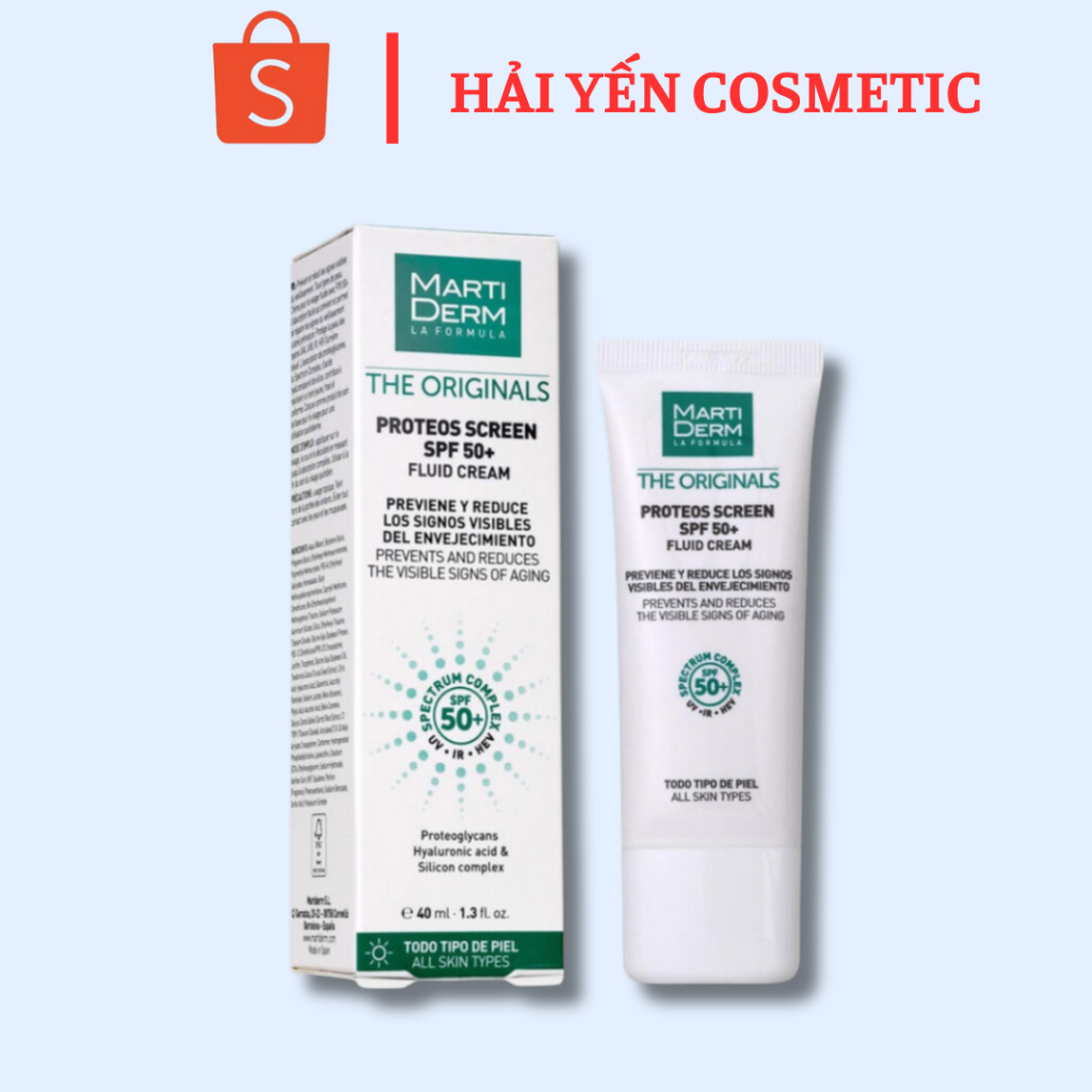 Kem Chống Nắng Martiderm Phổ Rộng Cho Da Dầu, Mụn, Nám Và Tăng Sắc Tố MartiDerm The Proteos ...