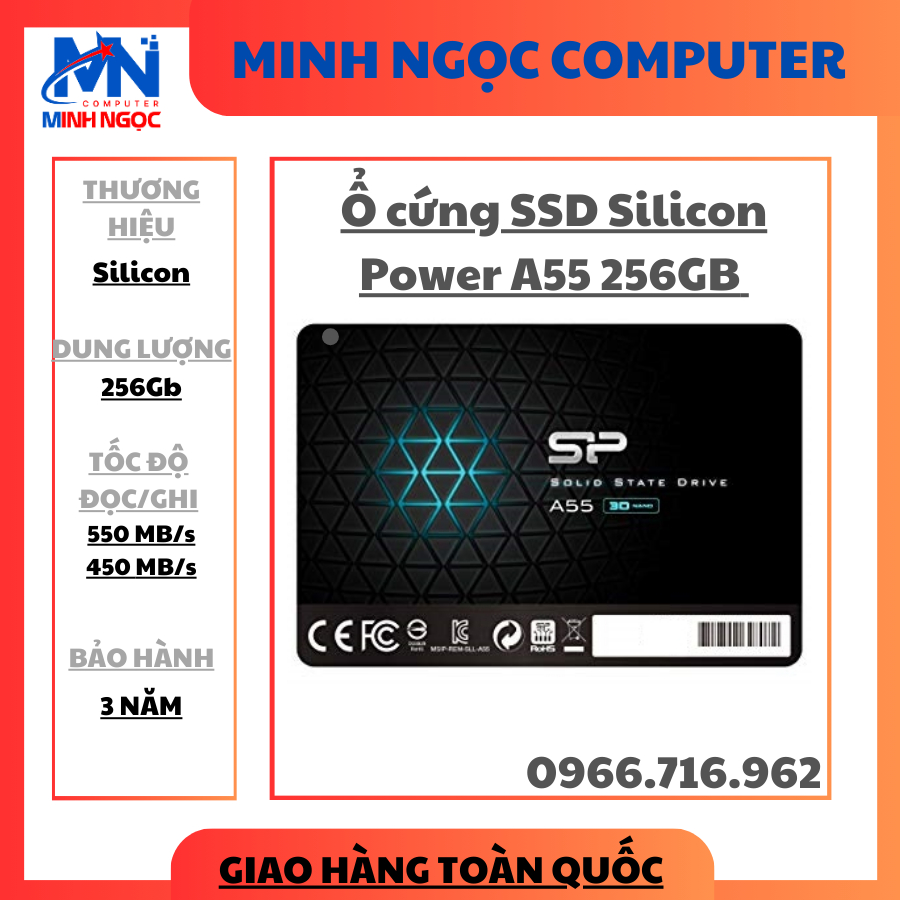SSD Silicon Power A55 256GB | Shopee Việt Nam