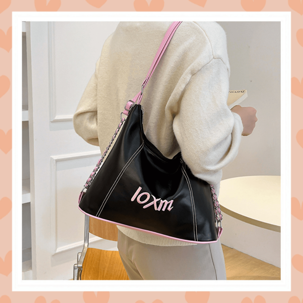 Túi xách đeo vai thời trang mới túi tote nữ da mềm balo nữ đẹp LOXM Nguyenlyly K214 | Shopee ...