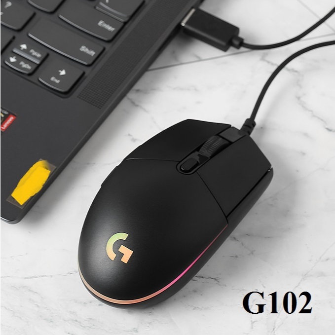 Chuột Máy Tính Có Dây Logitech G102 Lightsync và Chuột Máy Tính Có Dây HP M10. NL | Shopee Việt Nam
