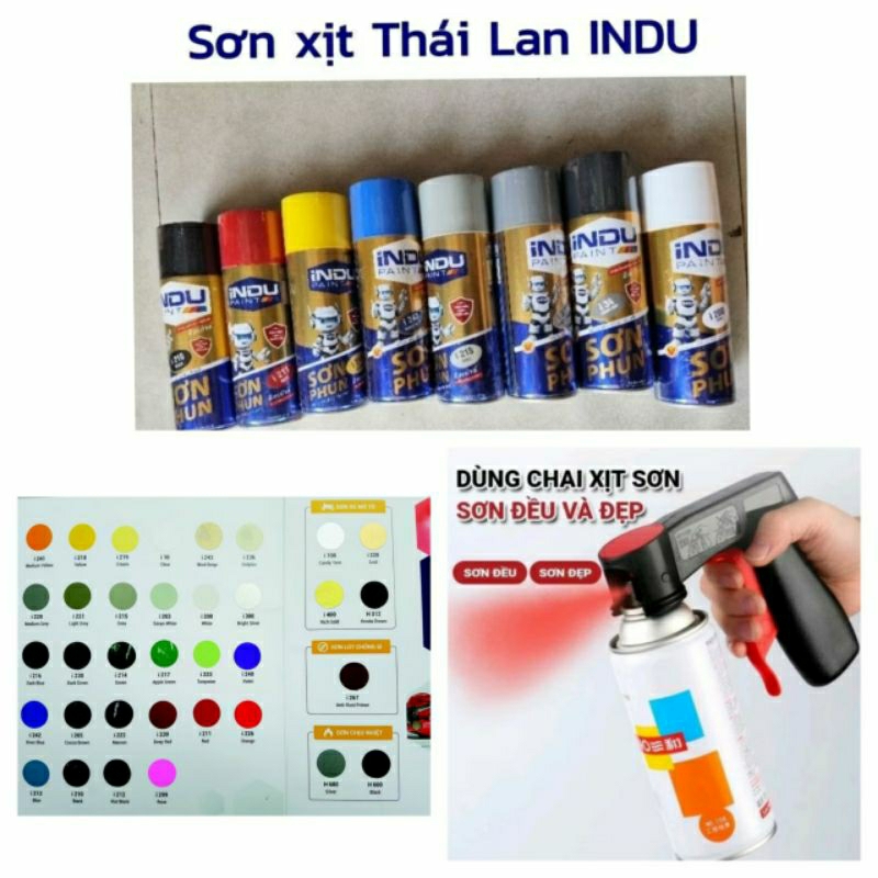 SƠN XỊT THÁI LAN INDU CAO CẤP | Shopee Việt Nam