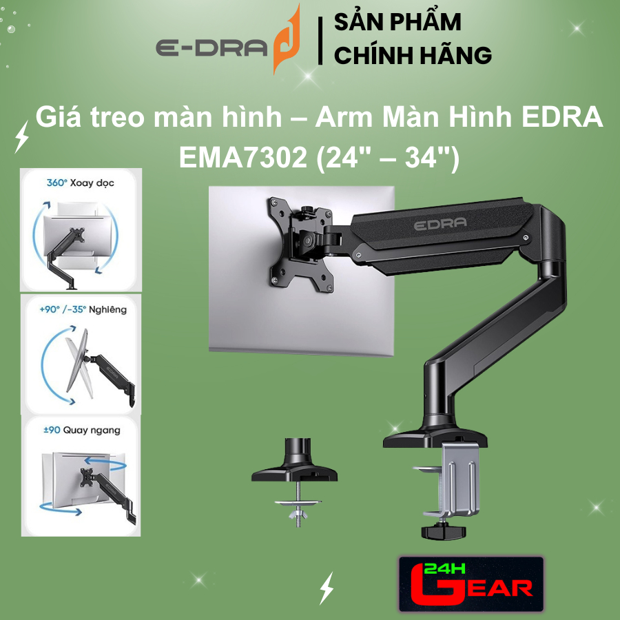Arm Màn Hình - Giá treo màn hình EDRA EMA7302 | EMA7304| EMA7308 ...