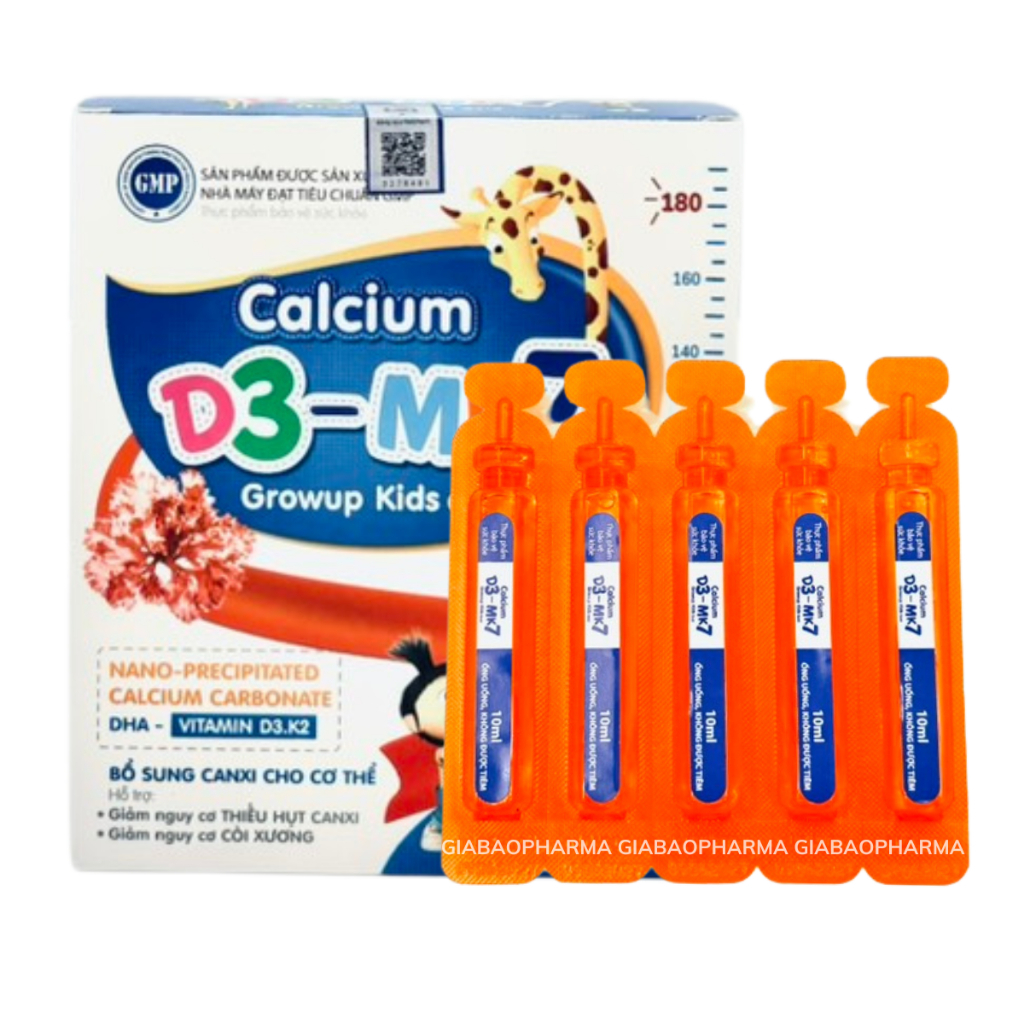Growup Kids Gold - Calcium D3 – MK7 Growup Kids Gold - Hỗ trợ bổ sung ...