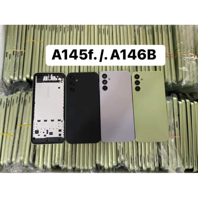 vỏ bộ samsung a14 5G mã (A146B/ a145f) zin new hãng +khay sim kính ...