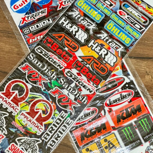 Bộ tem/sticker/logo/tem/decal mini GP (1 bộ 30 tem ) | Shopee Việt Nam
