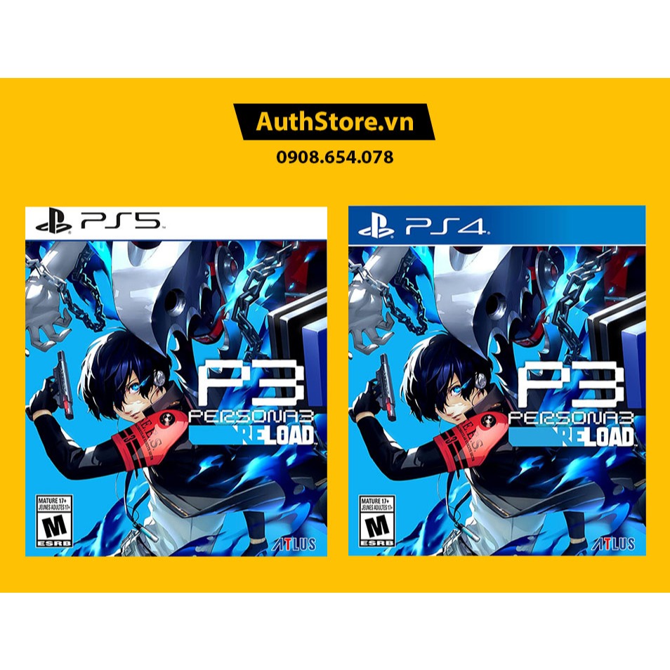 [US] Đĩa game Persona 3 Reload - PS5 / PS4 | Shopee Việt Nam