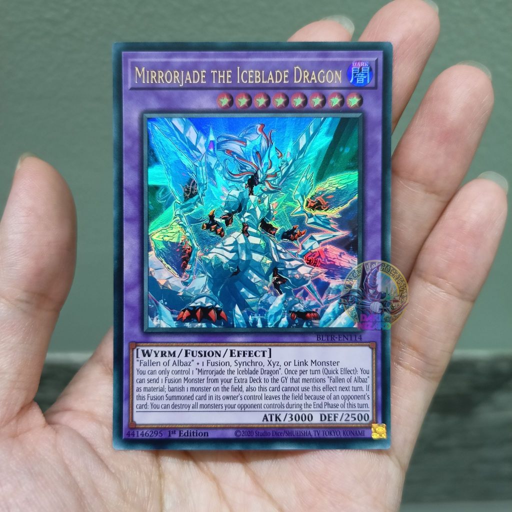 Mirrorjade the Iceblade Dragon – BLTR-EN114 – Ultra Rare [Thẻ bài ...