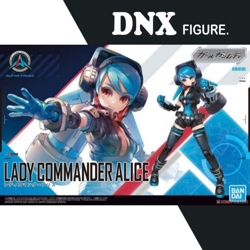 Mô hình lắp ráp Bandai Lady Commander Alice (New Seal) | Shopee Việt Nam