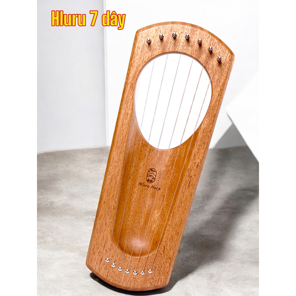 ĐÀN LYRE CHÍNH HÃNG WALTER, HLURU CAO CẤP LOẠI 7 DÂY (NGŨ CUNG) ĐẦY ĐỦ ...