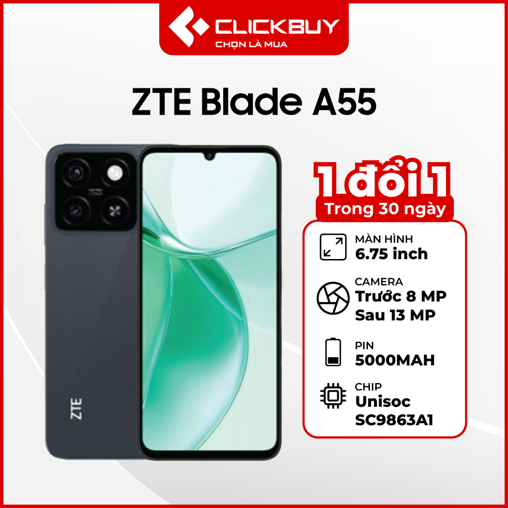 Điện thoại ZTE Blade A55 Chính Hãng | Shopee Việt Nam