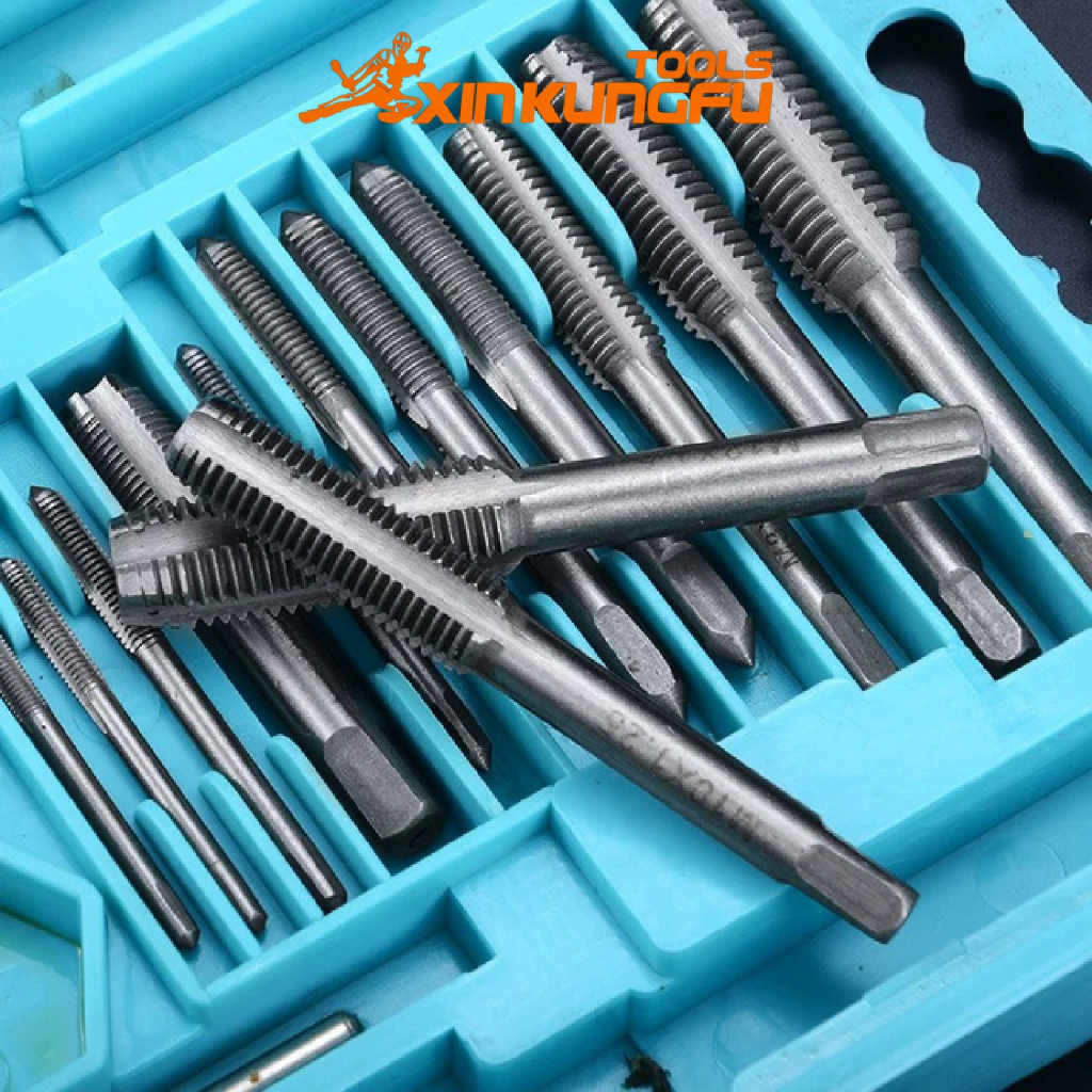 Mũi taro ren trong đủ số M3-M20 Shanghai Tools (1 bộ 2 mũi) hàng cao ...