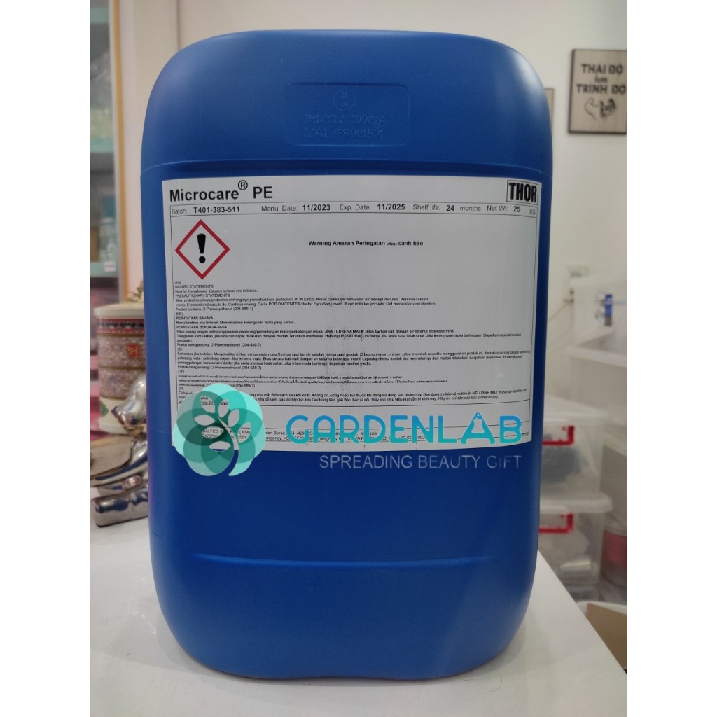Mẫu thử 50gr - Microcare ® PE ( PHENOXYETHANOL ) - Chất bảo quản kháng ...