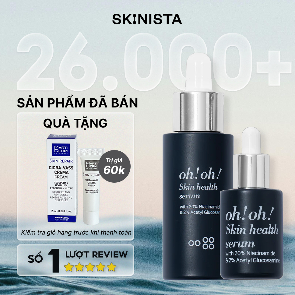 Tinh Chất oh!oh! Skin Health Serum (with 20% Niacinamide & 2% Acetyl ...