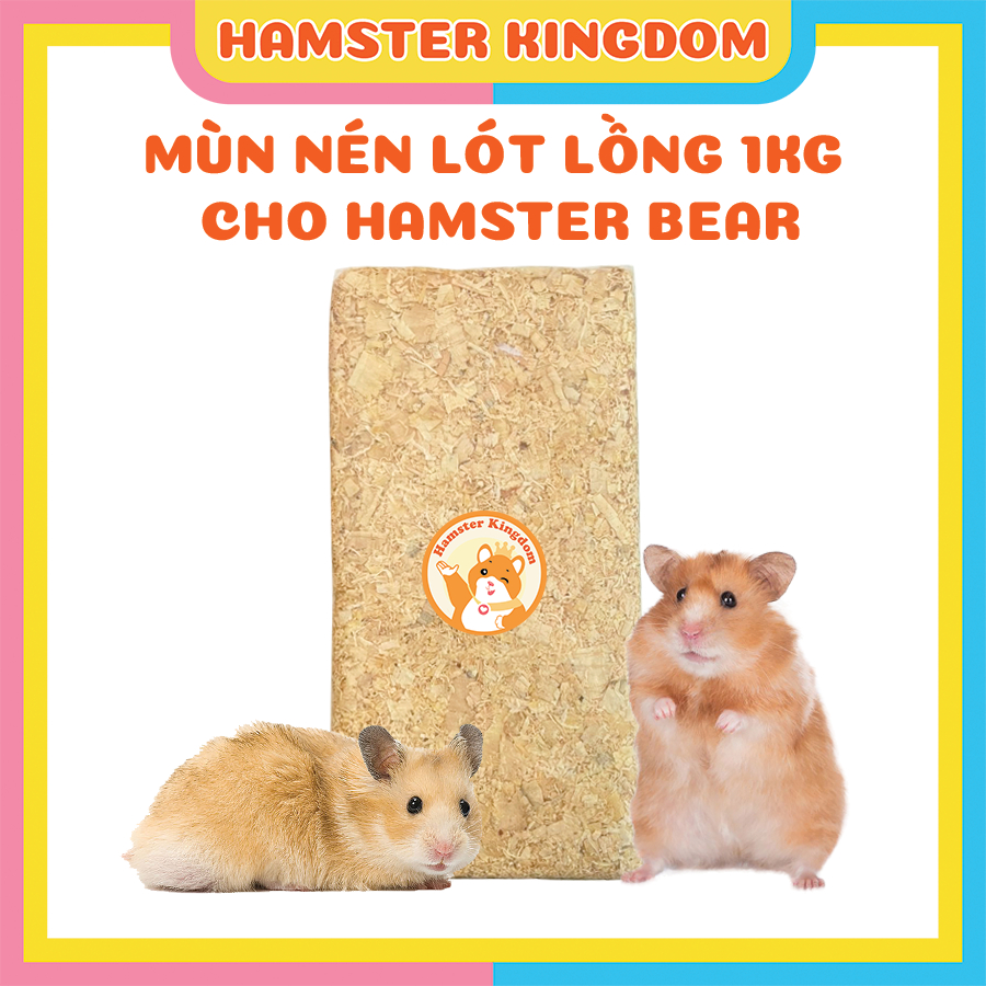 Mùn cưa lót chuồng cho chuột hamster BEAR 1kg | Shopee Việt Nam