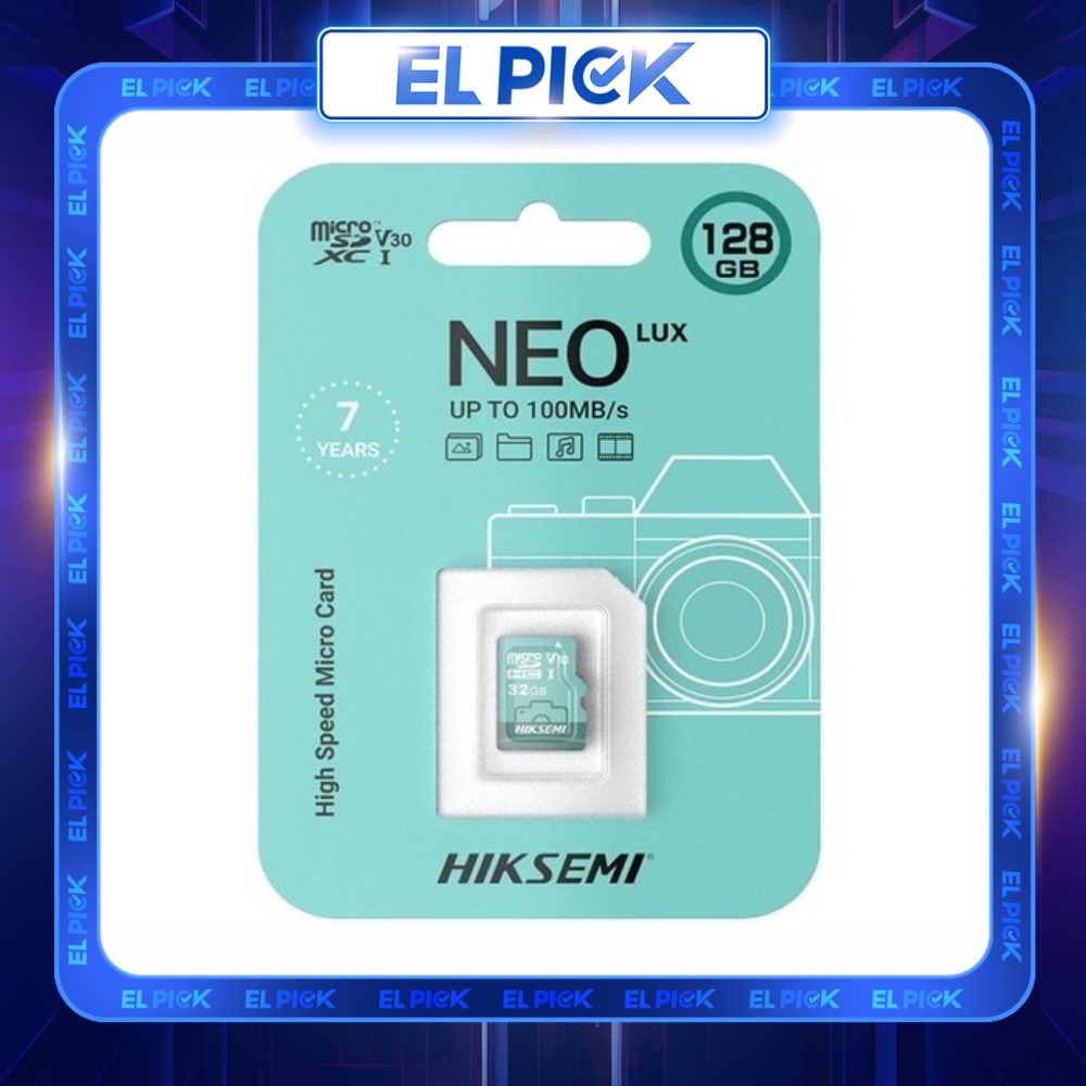 Thẻ Nhớ Micro SD HIKSEMI Neo Lux HS-TF-D3 Class 10 32G/ 64G/ 128G/ 256G - Hàng Chính hãng ...