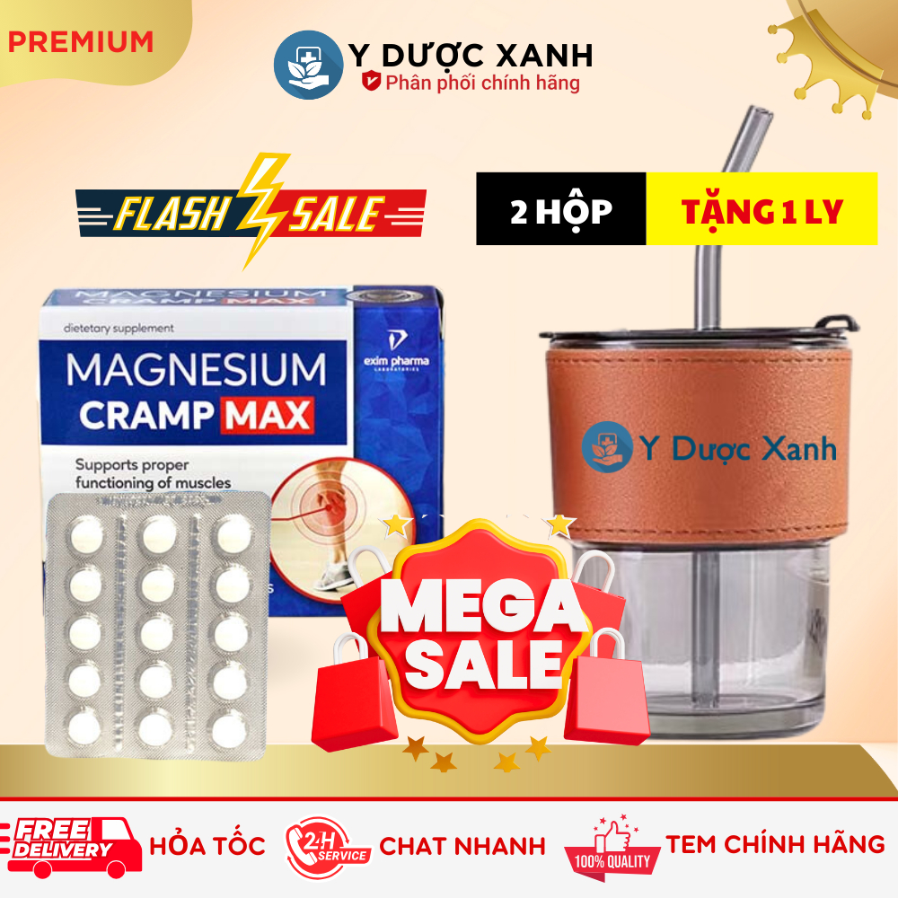 Mua [Chính Hãng] MAGNESIUM CRAMP MAX, 45 viên, Viên uống ngăn chuột rút ...