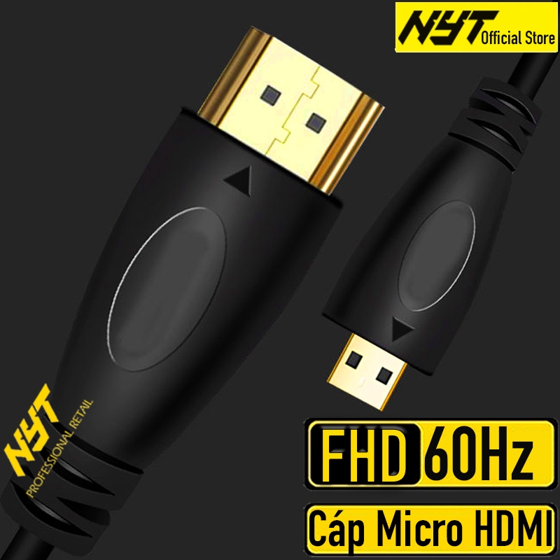 Cáp Chuyển Micro HDMI Sang HDMI Kết Nối Máy Ảnh, Camera Với Tivi Loại ...
