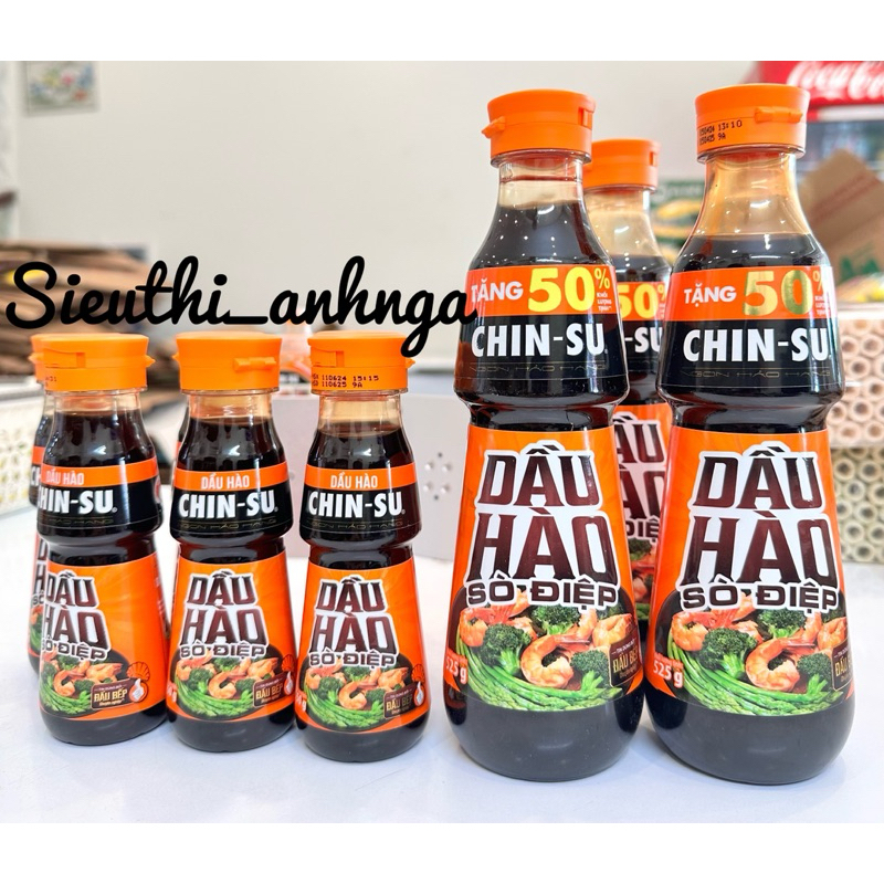 Dầu Hào Chin-su Sò Điệp 150g/400g/525g | Shopee Việt Nam