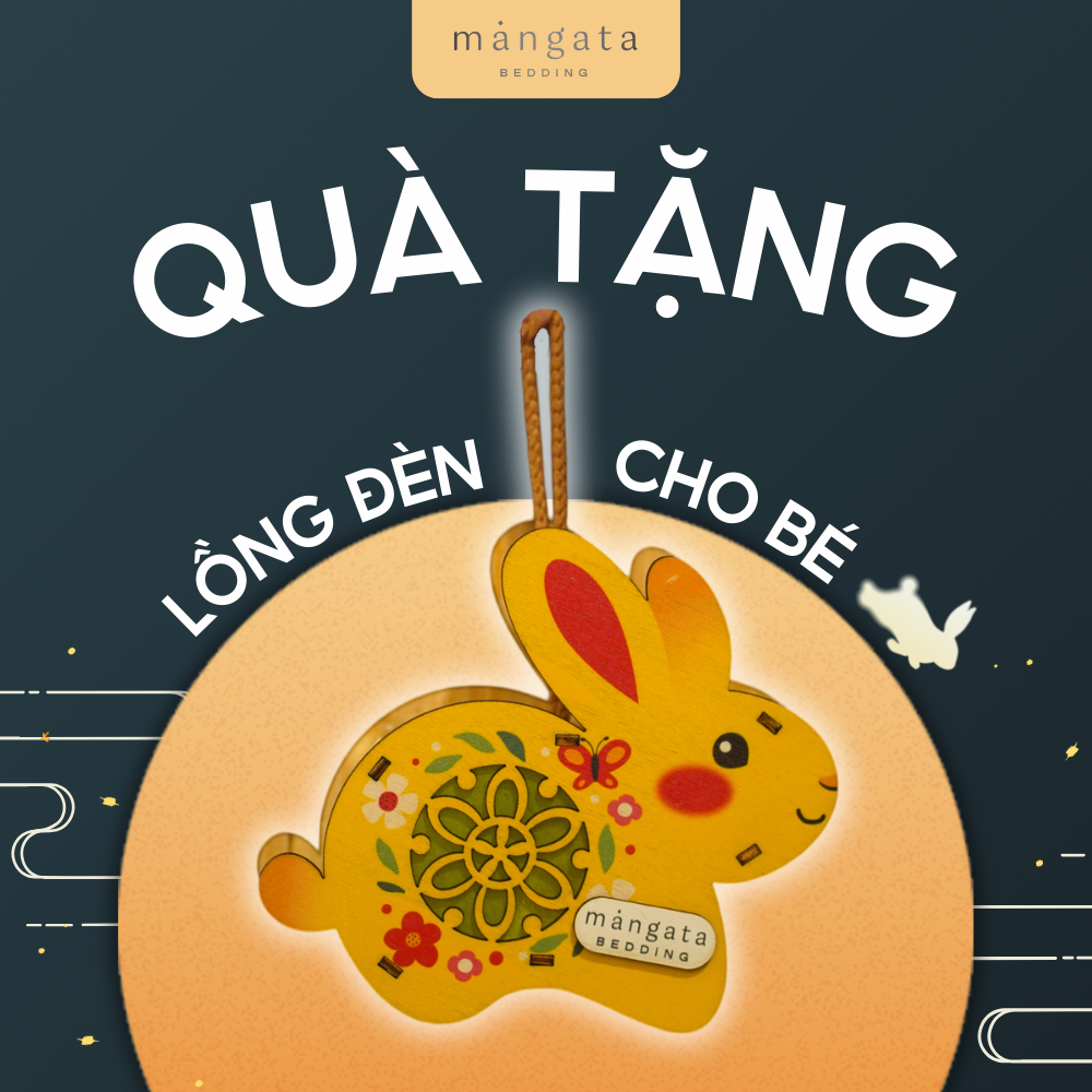 [GIFT - NGẪU NHIÊN] Lồng đèn trung thu cho bé MANGATA BEDDING bằng gỗ ...