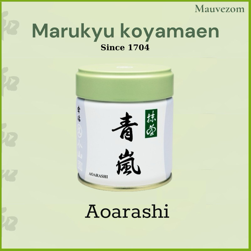 Matcha Aoarashi của hãng Marukyu Koyamaen trà truyền thống Nhật Bản ...