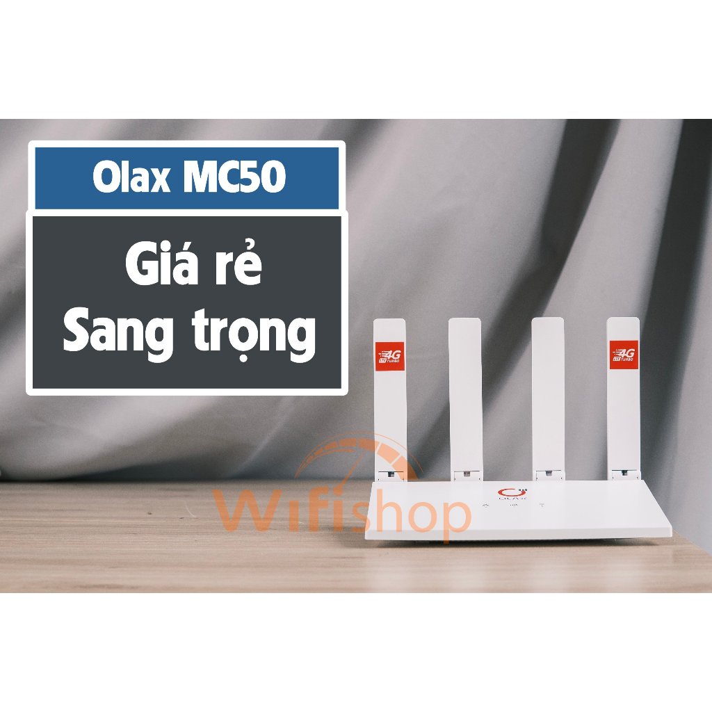 Bộ phát Wifi 4G Olax MC50 Tốc Độ 300Mbps, kết nối 32 máy | Shopee Việt Nam