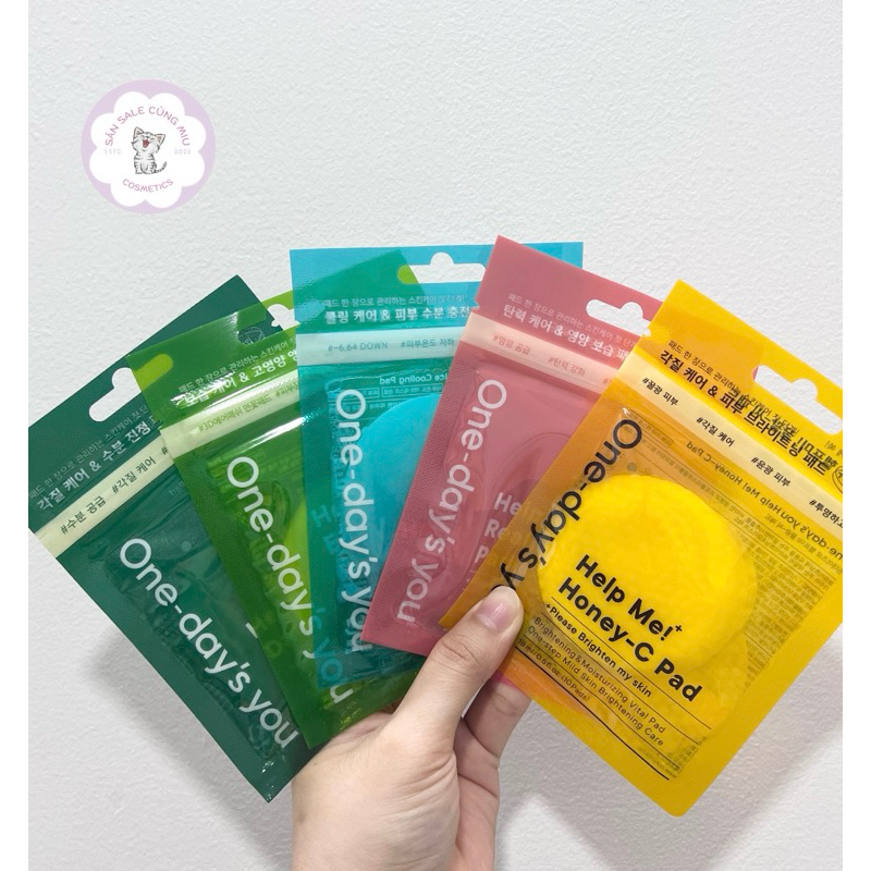 Sample Toner Pad One Days You Dacto Làm Dịu Da Túi 10 miếng, Minisize ...