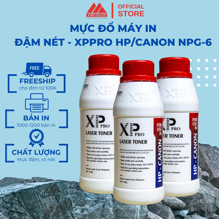 Mực Máy In laser Canon Laser HP Mực Đổ XPPRO NPG-6 Chính Hãng 80G | Shopee Việt Nam