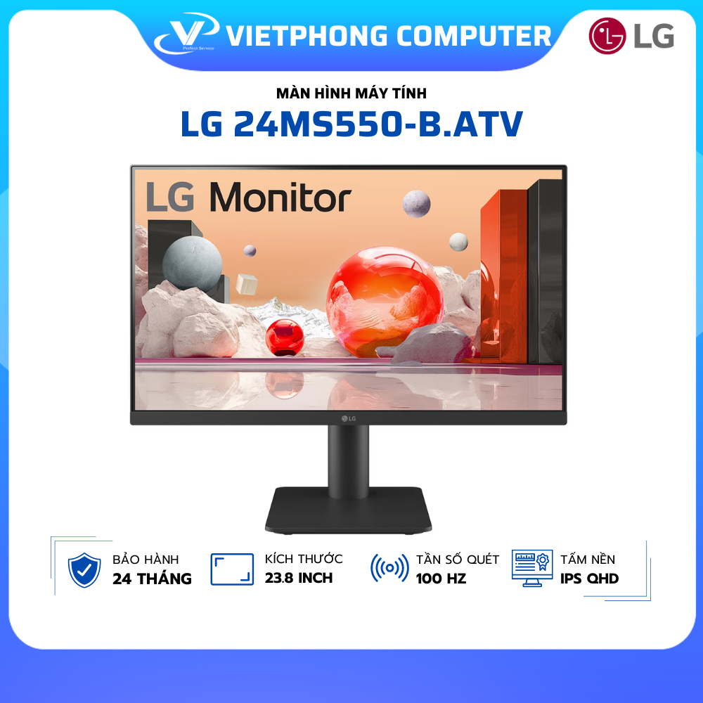 [FULL VAT] MÀN HÌNH LG 24MS550-B (23.8INCH/IPS/FHD/100Hz/5MS) | Shopee ...