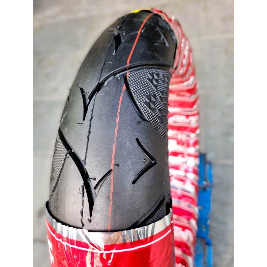 LỐP (VỎ) XE ĐIỆN 90/90-12/D353 TL TRƯỚC, SAU EVO 200 - THƯƠNG HIỆU DRC ...